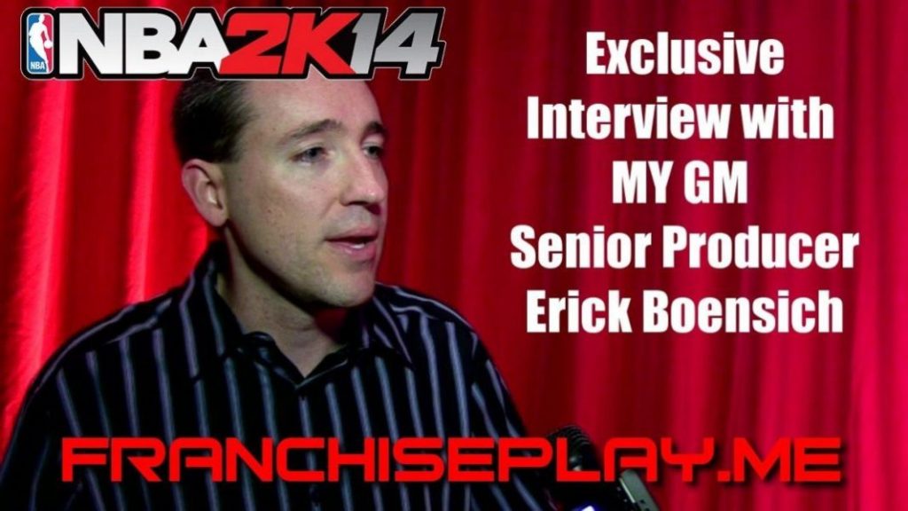 Interview with 2K’s Senior Producer about NBA 2K14 MyGM | NBA 2KW