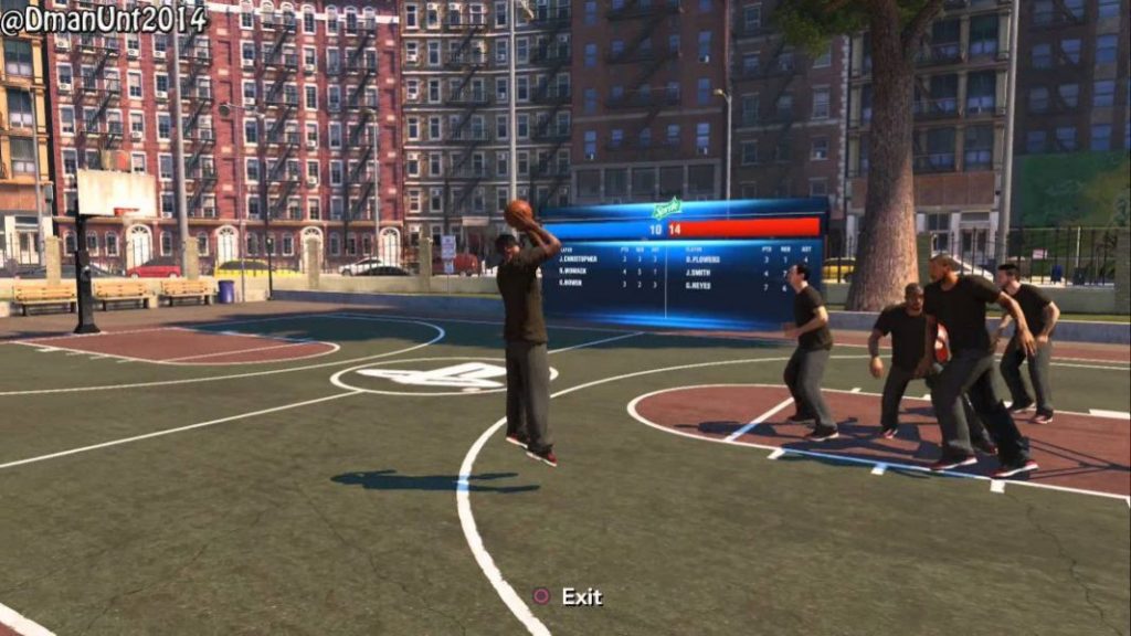 NBA 2K14’s “The Park” mode on PS4 | NBA 2KW