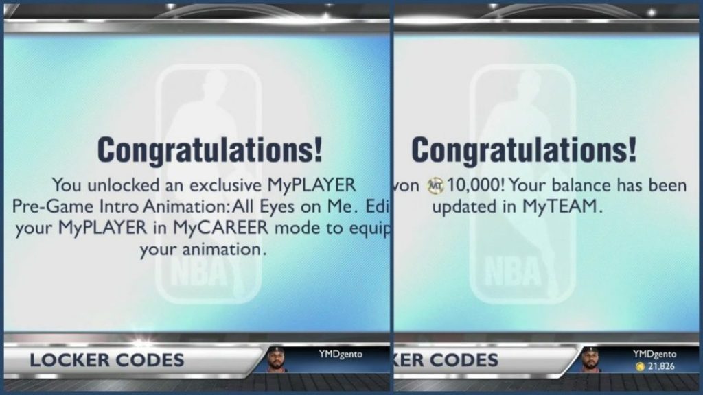 NBA 2K14 Locker Codes: 10K MT & “All Eyes On Me” MyCAREER Animation ...
