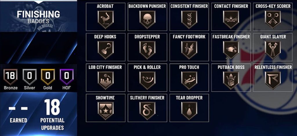 Dropstepper Badge | NBA 2KW