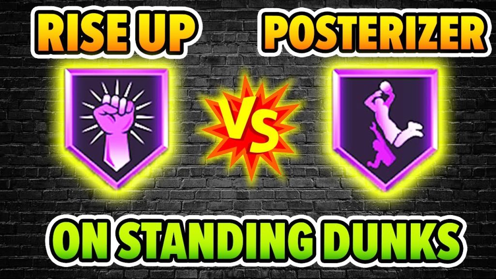 NBA 2K21 Next-Gen Posterizer Badge vs Rise Up Badge Analysis (Video ...