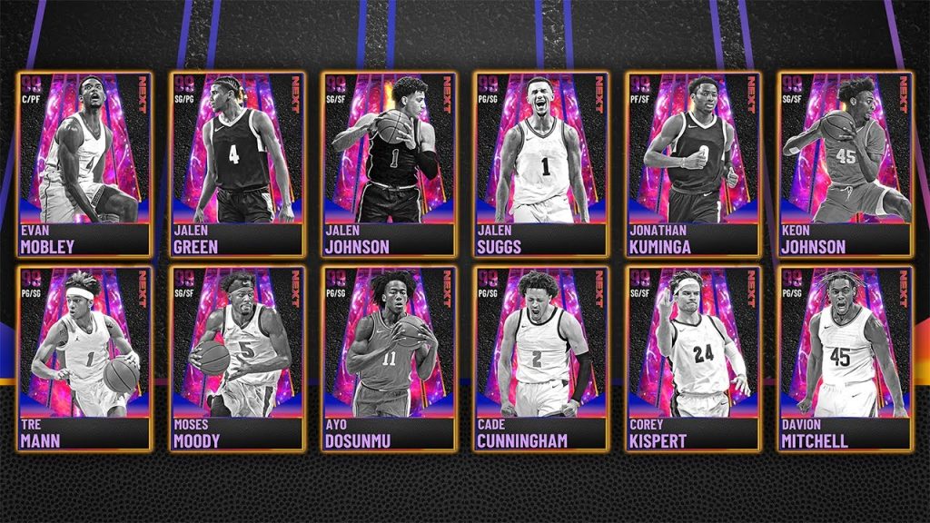 2021 NBA Rookies Released in NBA 2K21 MyTEAM: Cade Cunningham, Jalen ...