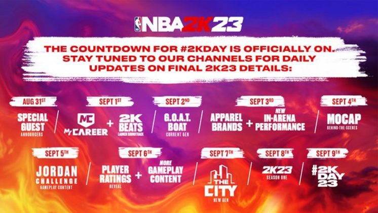 Updated NBA 2K23 Content Schedule (Full List) | NBA 2KW