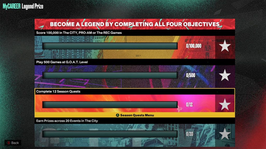 NBA 2K23 Season Rewards Tracker (Seasons 1 Thru 9) | NBA 2KW