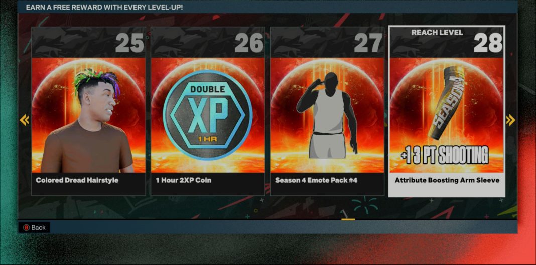 NBA 2K23 Season 4 Rewards (All): Level 40 Reward is a Teleport Drone, Galaxy Opal Zach LaVine ...