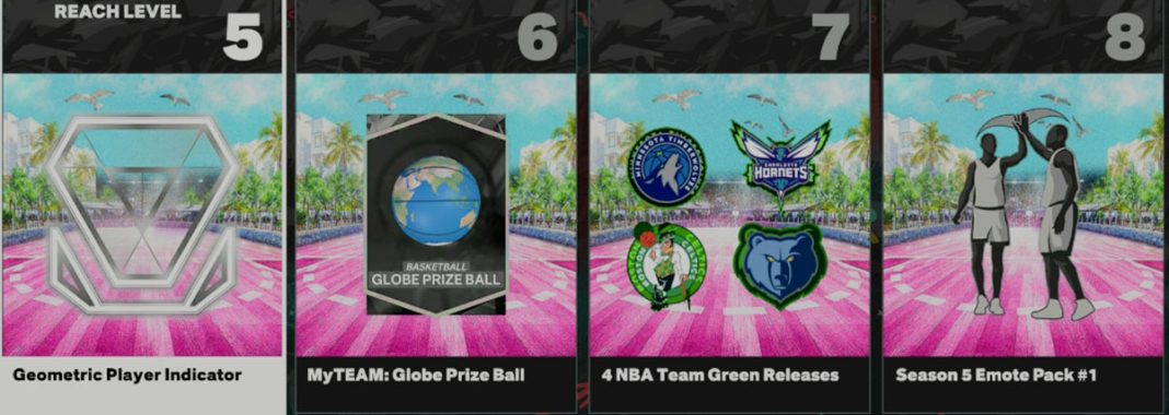 NBA 2K23 Season 5 Rewards (All): Level 40 Rewards: Pocket Bike, Dark ...