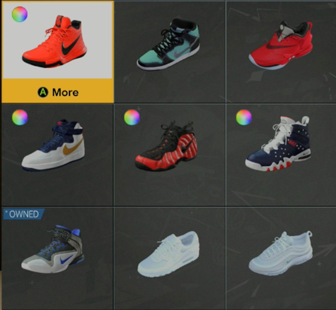 NBA 2K23 Shoes Database: List of Shoes, VC Prices, How to Equip, More ...