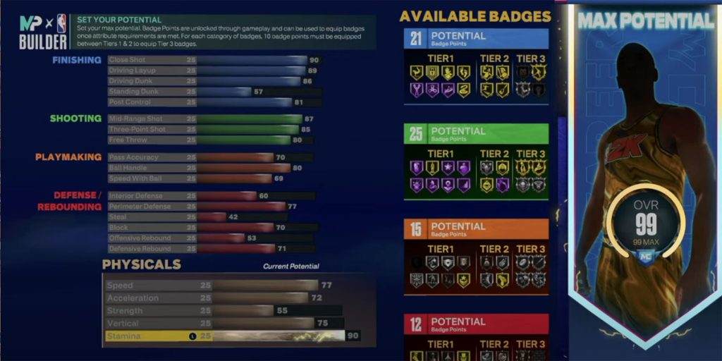 NBA 2K23: How to Create Kevin Durant Replica Build – “Slim Reaper ...