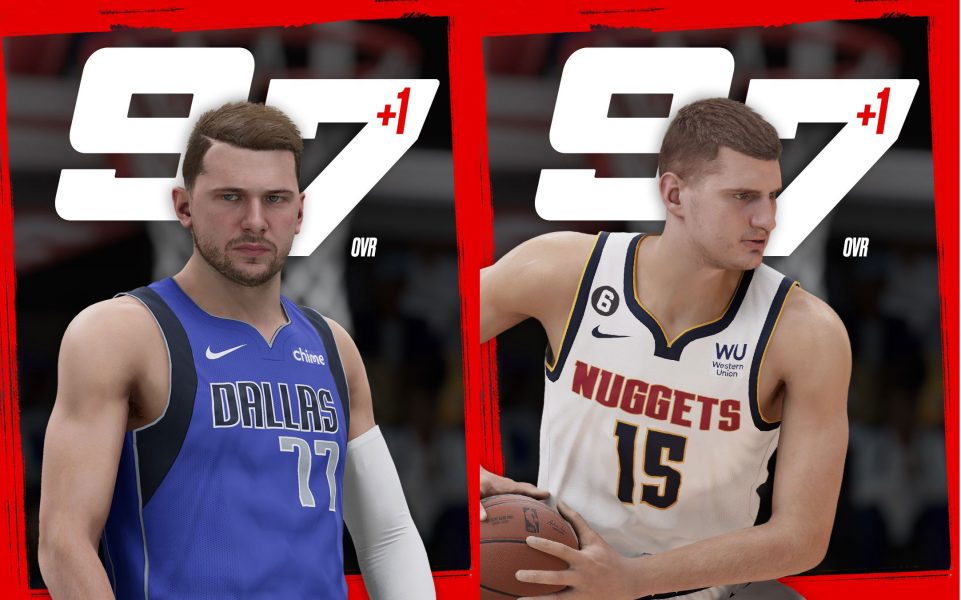 NBA 2K23 Ratings / Roster Update #5: Luka Doncic & Nikola Jokic to 97 ...