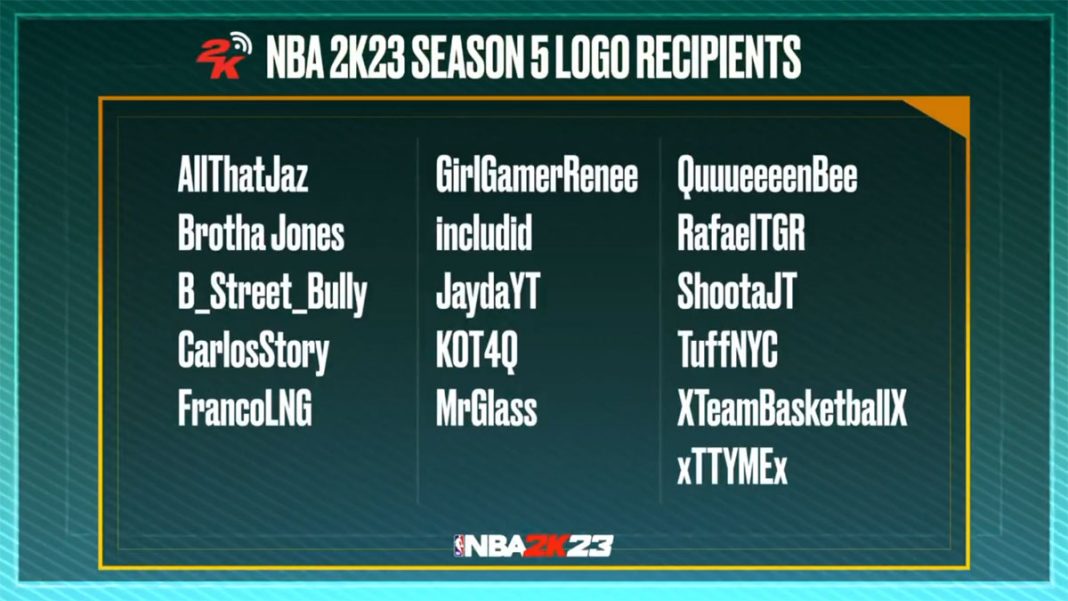 NBA 2K23 2K Logo Program Explained, How to Get a Logo, & List of Logo ...