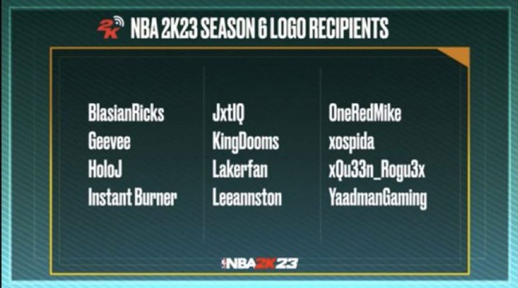 NBA 2K23 2K Logo Program Explained, How to Get a Logo, & List of Logo ...