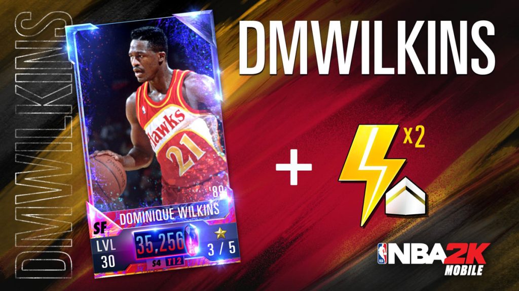 NBA 2K Mobile Locker Code: Dominique Wilkins Card | NBA 2KW