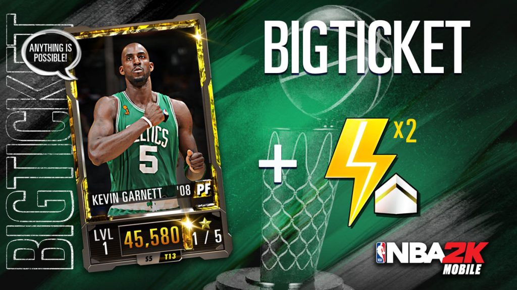 NBA 2K Mobile Locker Code: Kevin Garnett Card | NBA 2KW