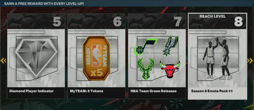 NBA 2K23 Season 8 Rewards & Level 40 Rewards: Core Badge Pattern ...