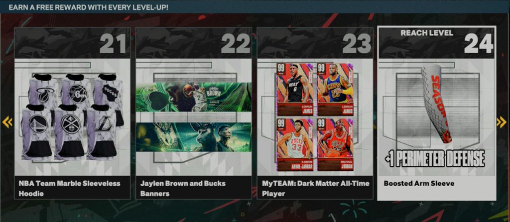 NBA 2K23 Season 8 Rewards & Level 40 Rewards: Core Badge Pattern ...