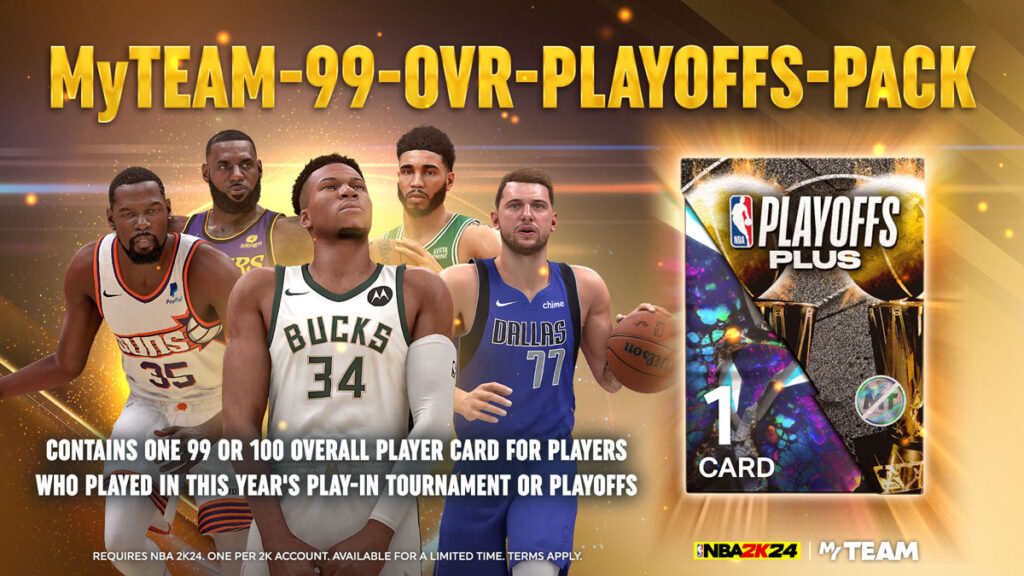 MYTEAM-99-OVR-PLAYOFFS-PACK | NBA 2KW