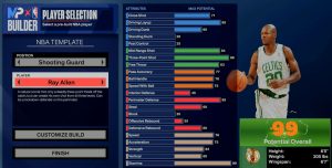 NBA 2K24: How to Create Ray Allen Template / Replica Build | NBA 2KW