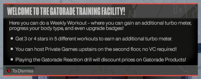 NBA 2K24 Gatorade Gym Guide: How to Change Body Type, List of Workouts ...