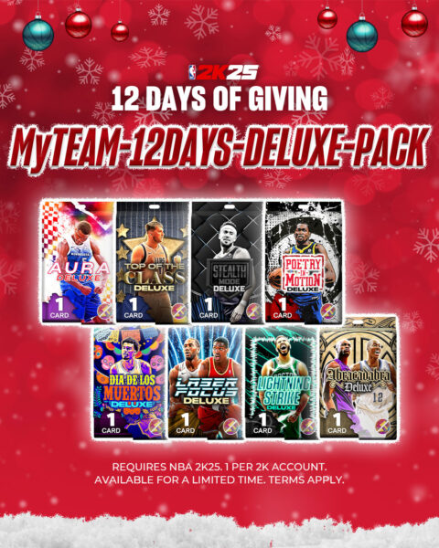 MYTEAM-12DAYS-DELUXE-PACK | NBA 2KW
