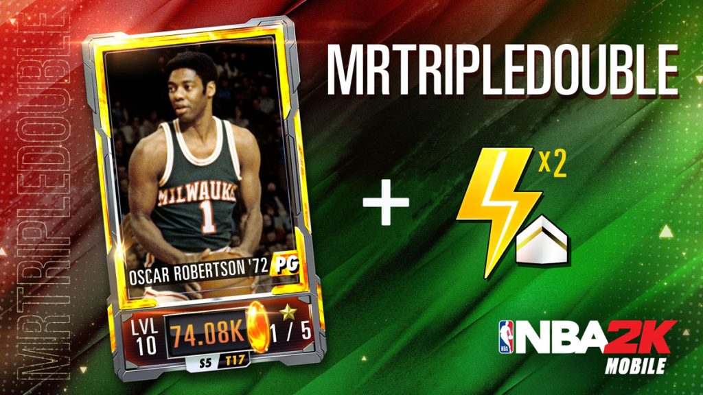 NBA 2K Mobile Locker Code: Oscar Robertson | NBA 2KW