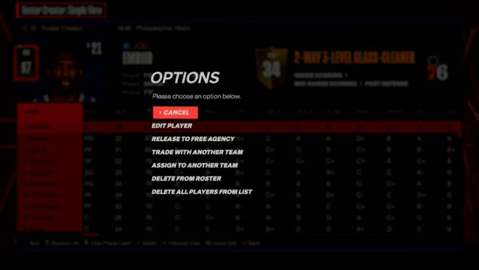 How to Edit a Player in NBA 2K24 (MyPLAYER / MyCAREER, MyNBA, Rosters ...