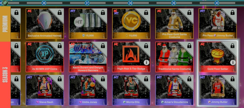 NBA 2K24 All Season 3 Rewards & Level 40 Rewards (MyCAREER, MyTEAM ...