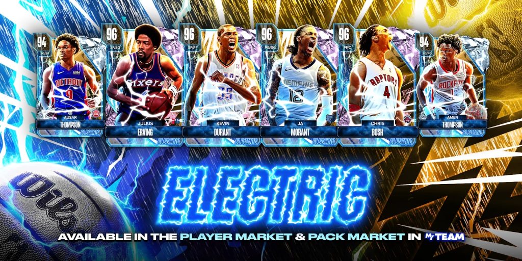 NBA 2K24 MyTEAM Electric Collection Released | NBA 2KW
