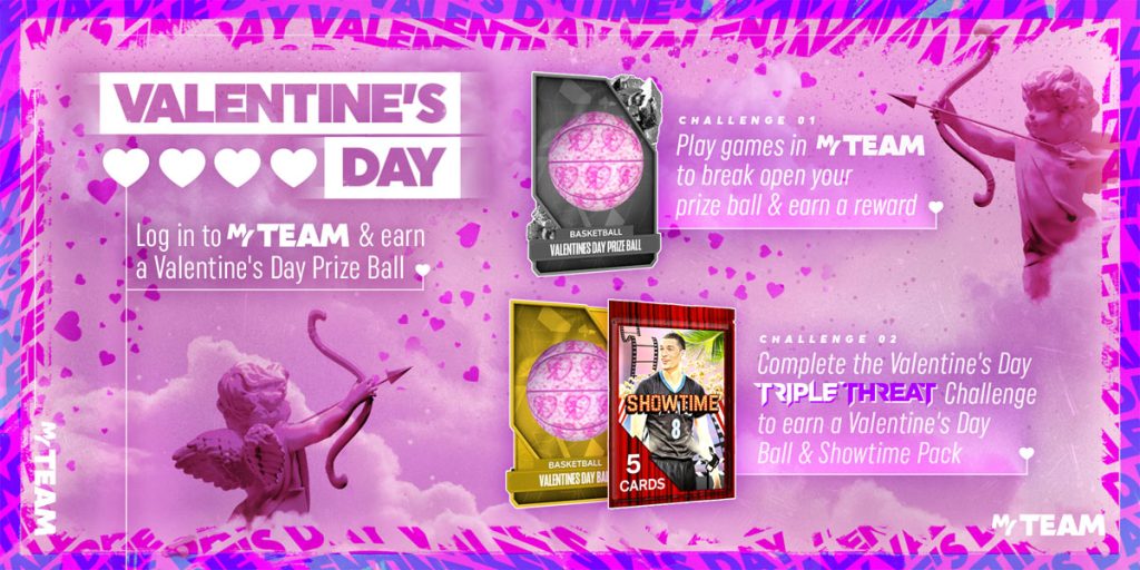 NBA 2K24 Valentine’s Day ‘Feel The Love’ Event & MyTEAM Challenges ...