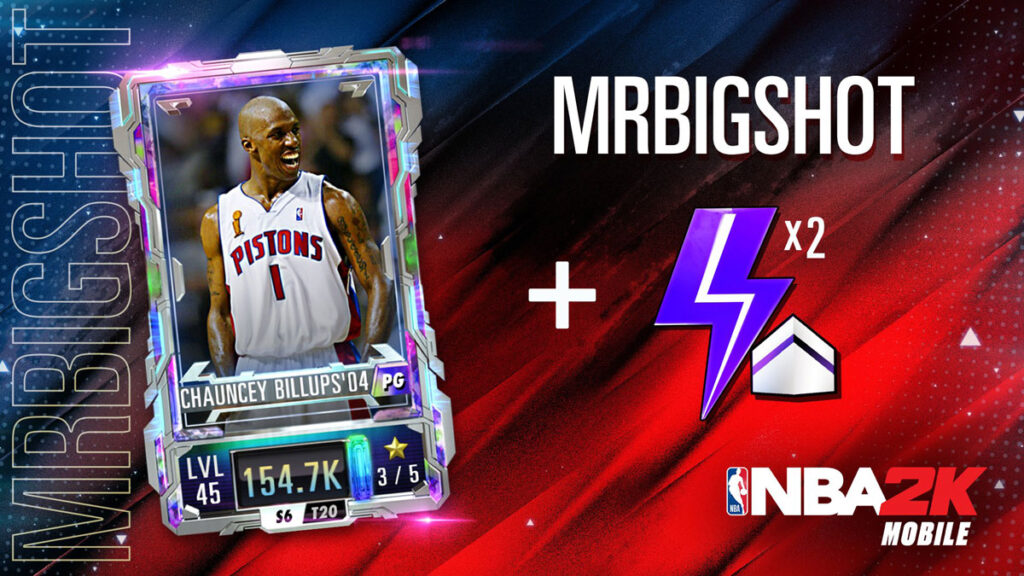NBA 2K Mobile Code: Chauncey Billups | NBA 2KW