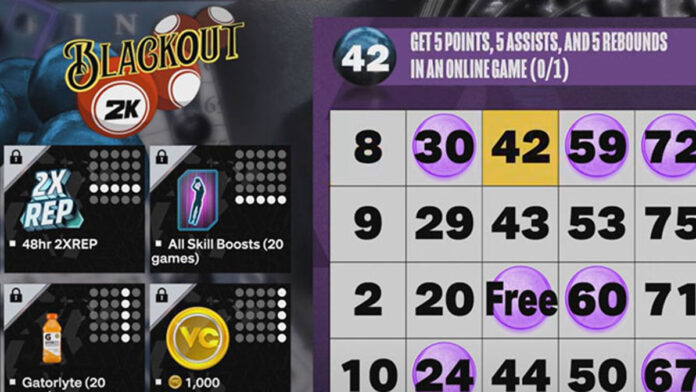 NBA 2K24 ‘Blackout’ Bingo Event: Full List of Challenges, Rewards, How ...