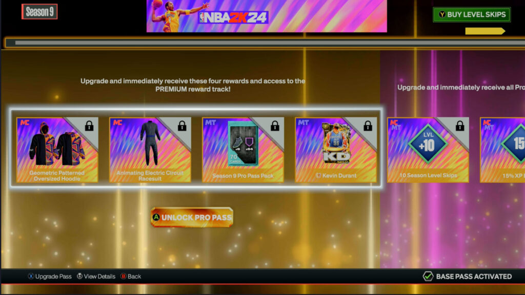 NBA 2K24 Season 9 List of Rewards & LVL 40 Rewards (MyCAREER, MyTEAM ...