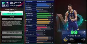 NBA 2K25: How to Create Steph Curry Template Build | NBA 2KW