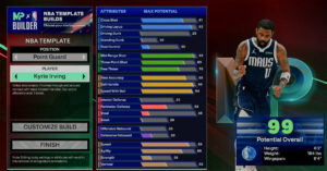 NBA 2K25: How to Create Kyrie Irving Template Build | NBA 2KW