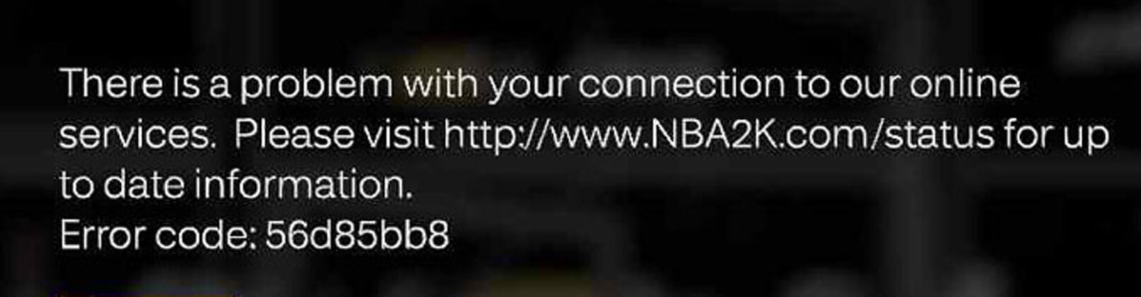 How to Fix Error 56D85BB8 in NBA 2K25 | NBA 2KW