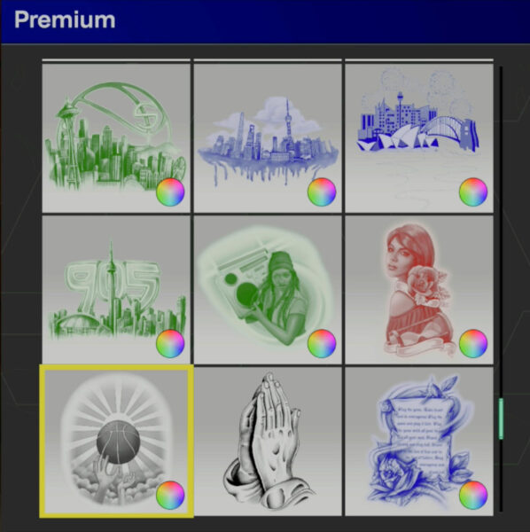 NBA 2K25 Tattoos Database: All Tattoos, How to Edit / Equip / Remove ...