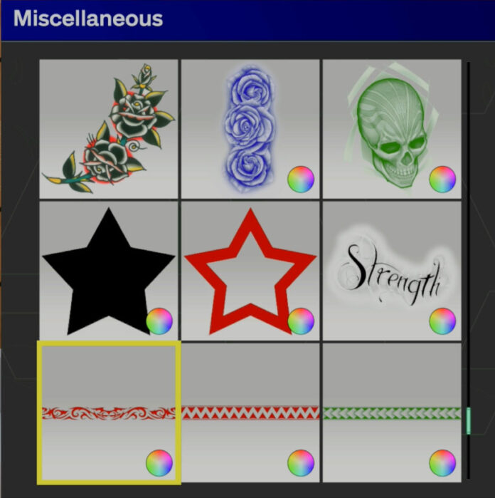 NBA 2K25 Tattoos Database: All Tattoos, How to Edit / Equip / Remove ...