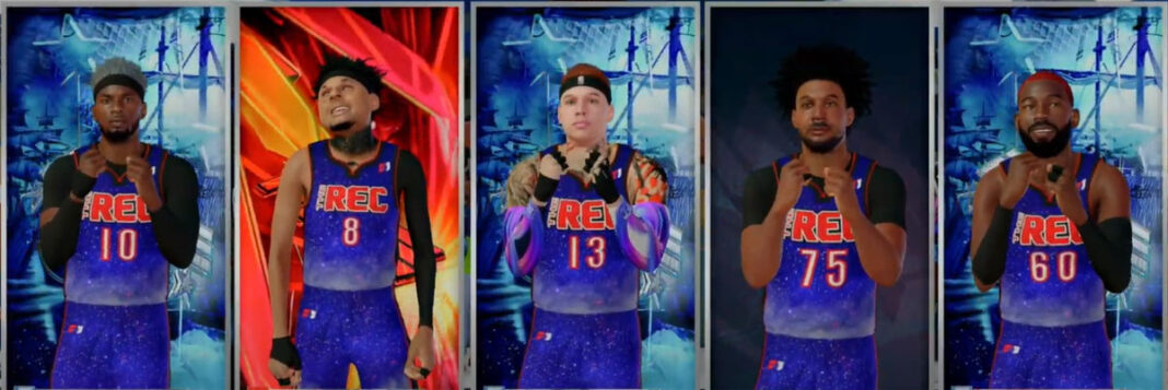 Every NBA 2K25 Rec Jersey & Court from Every Season | NBA 2KW