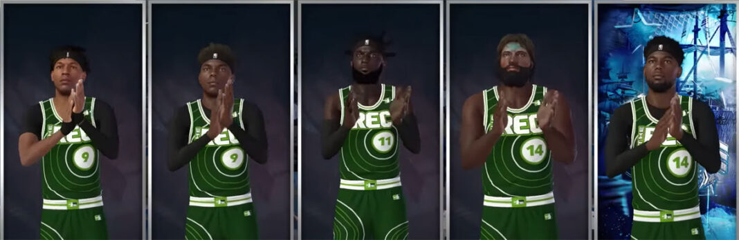 Every NBA 2K25 Rec Jersey & Court from Every Season | NBA 2KW
