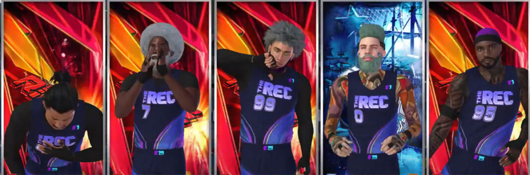 Every NBA 2K25 Rec Jersey & Court from Every Season | NBA 2KW