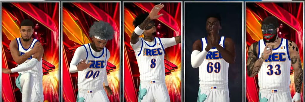 Every NBA 2K25 Rec Jersey & Court from Every Season | NBA 2KW