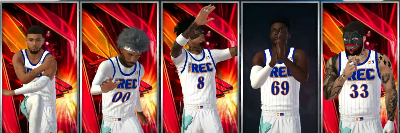 Every NBA 2K25 Rec Jersey & Court from Every Season | NBA 2KW