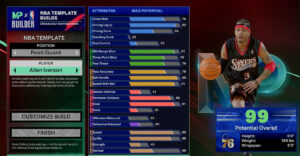 NBA 2K25: How to Create Allen IversonTemplate Build | NBA 2KW