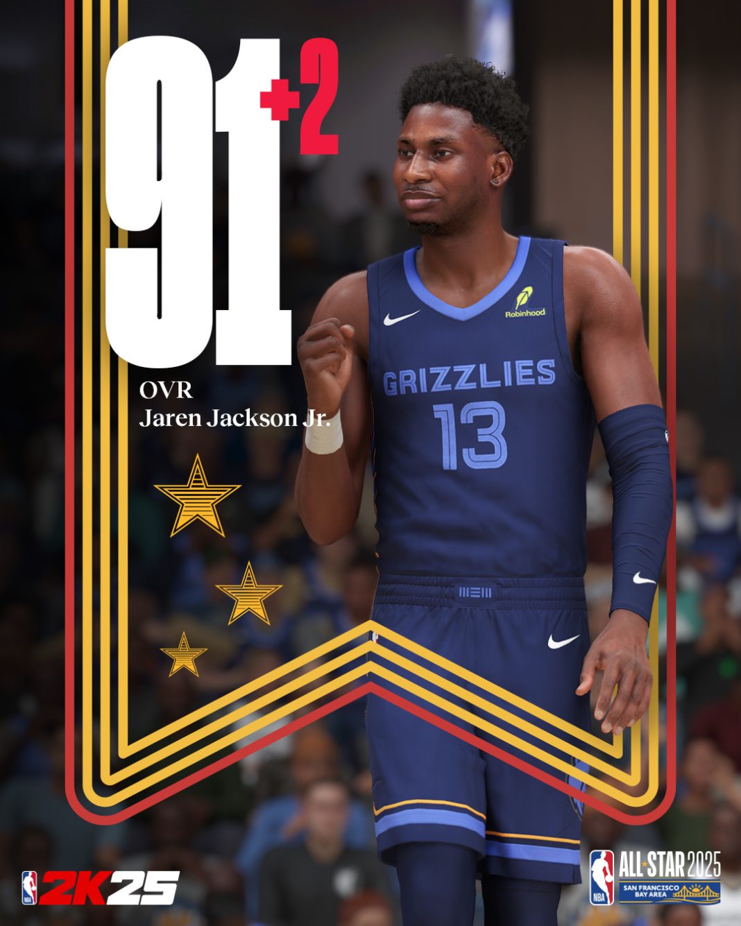 NBA 2K25 Ratings Update #7: Jaren Jackson to 91 OVR & More | NBA 2KW