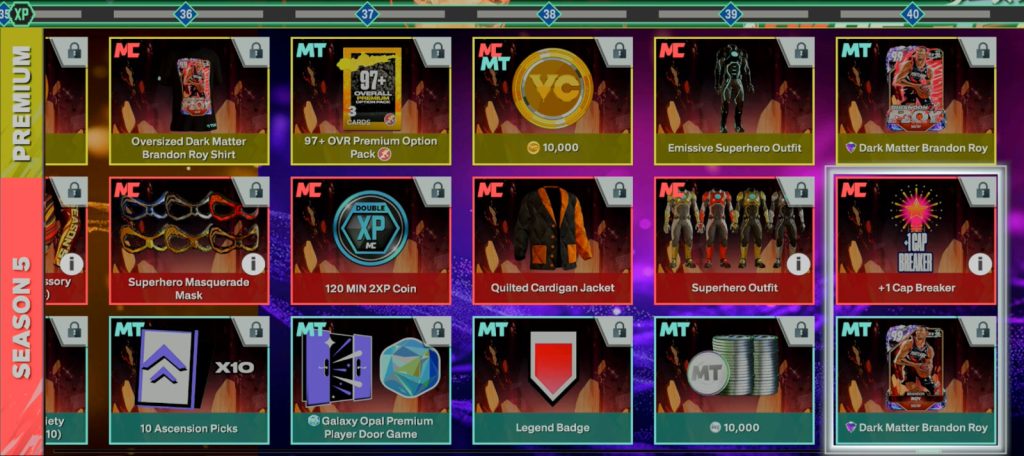 All NBA 2K25 Season 5 Rewards | NBA 2KW