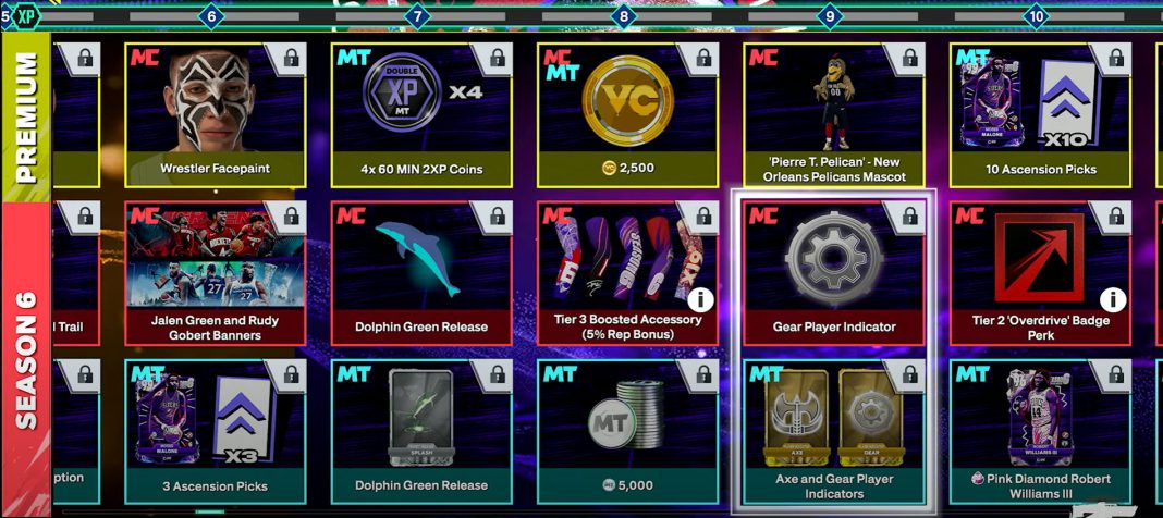 NBA 2K25 Season Rewards Tracker (Seasons 1 Thru 9) | NBA 2KW
