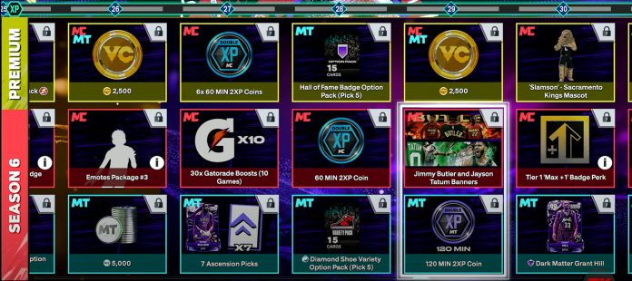 NBA 2K25 Season Rewards Tracker (Seasons 1 Thru 9) | NBA 2KW