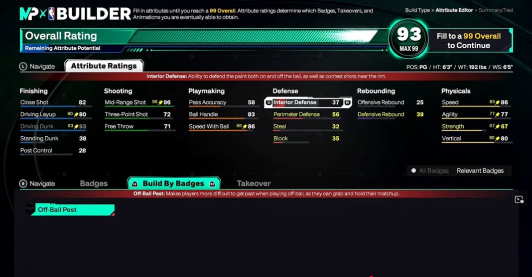 NBA 2K26 MyPLAYER Builder: All New Features, Changes & The Official ...