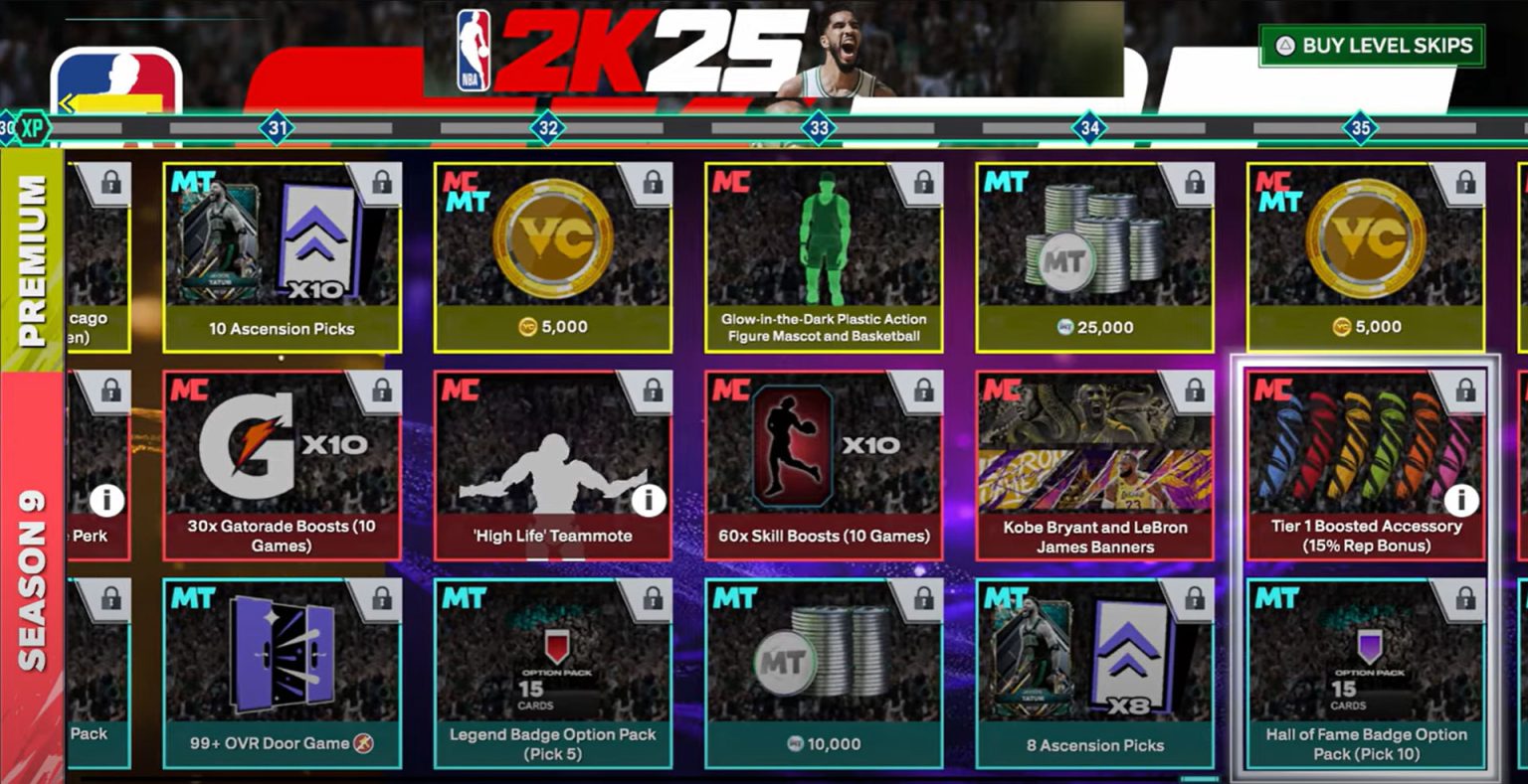 NBA 2K25 Season 9 Rewards | NBA 2KW
