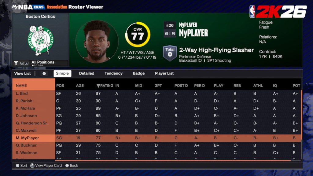 NBA 2K26 MyNBA All New Features: MyPLAYER DNA, Playoffs Online, & More ...
