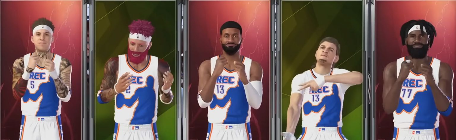 Every NBA 2K26 Rec Jersey & Court from Every Season | NBA 2KW